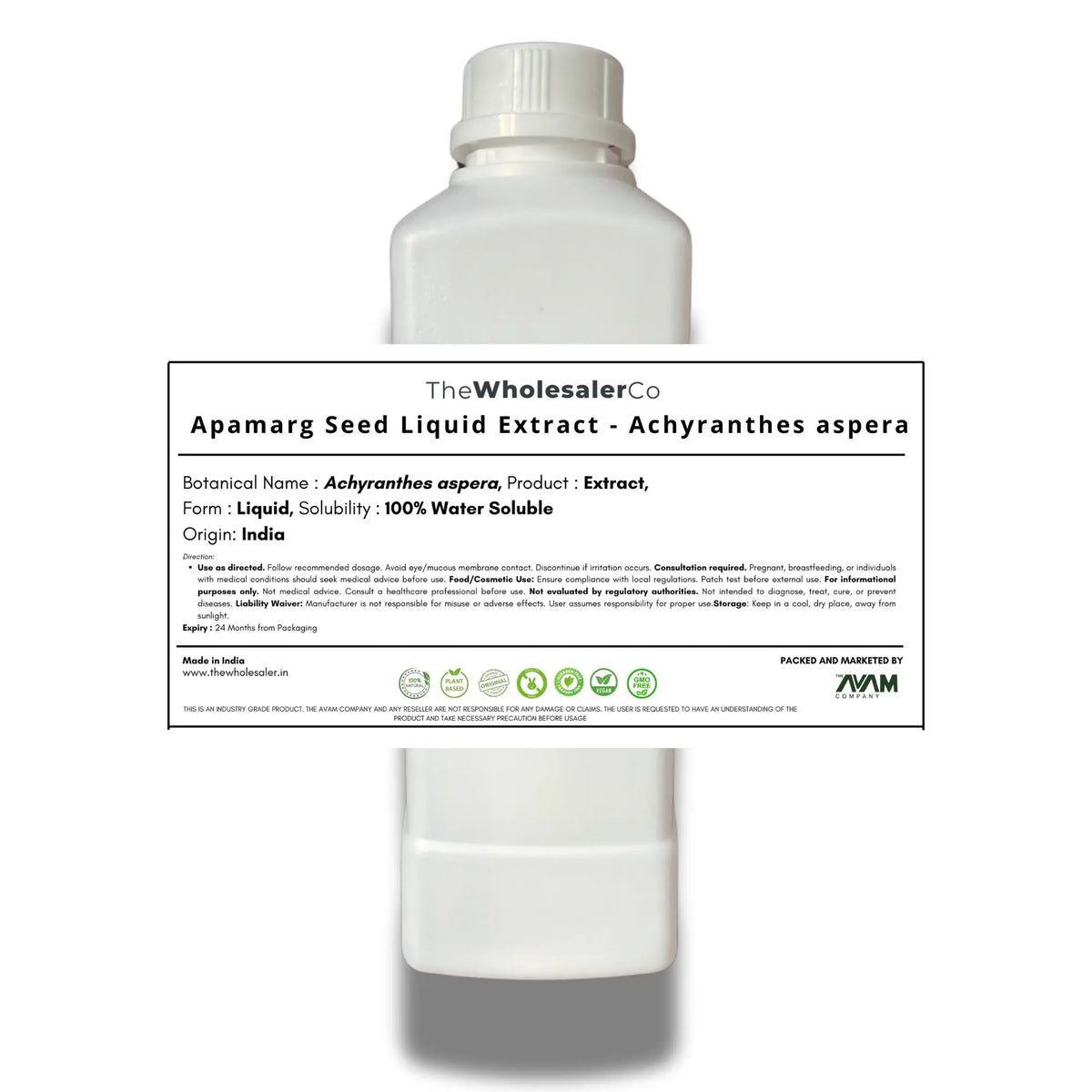 Apamarg Seed Liquid Extract - Achyranthes aspera - TheWholesalerCo ...