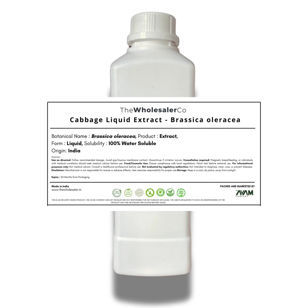 Cabbage Water Soluble Extract - Brassica oleracea – TheWholesalerCo India