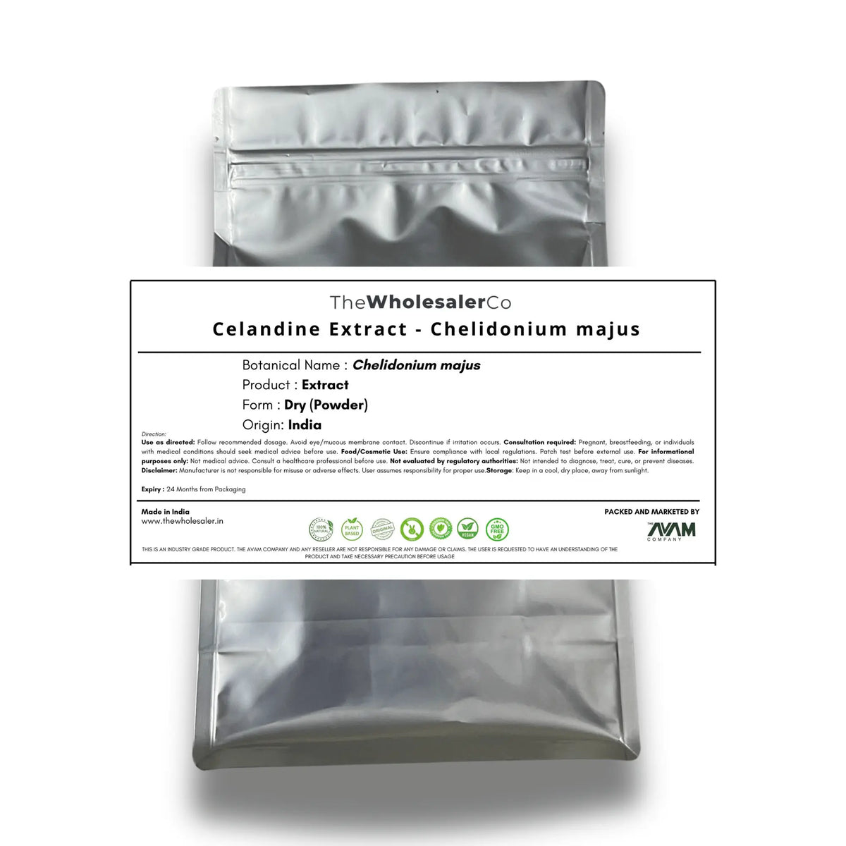 Celandine Extract - Chelidonium majus - TheWholesalerCo ...