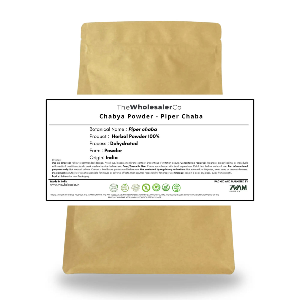 Chabya Powder - Piper Chaba- Bulk Supplier@TheWholesalerCo Prices ...