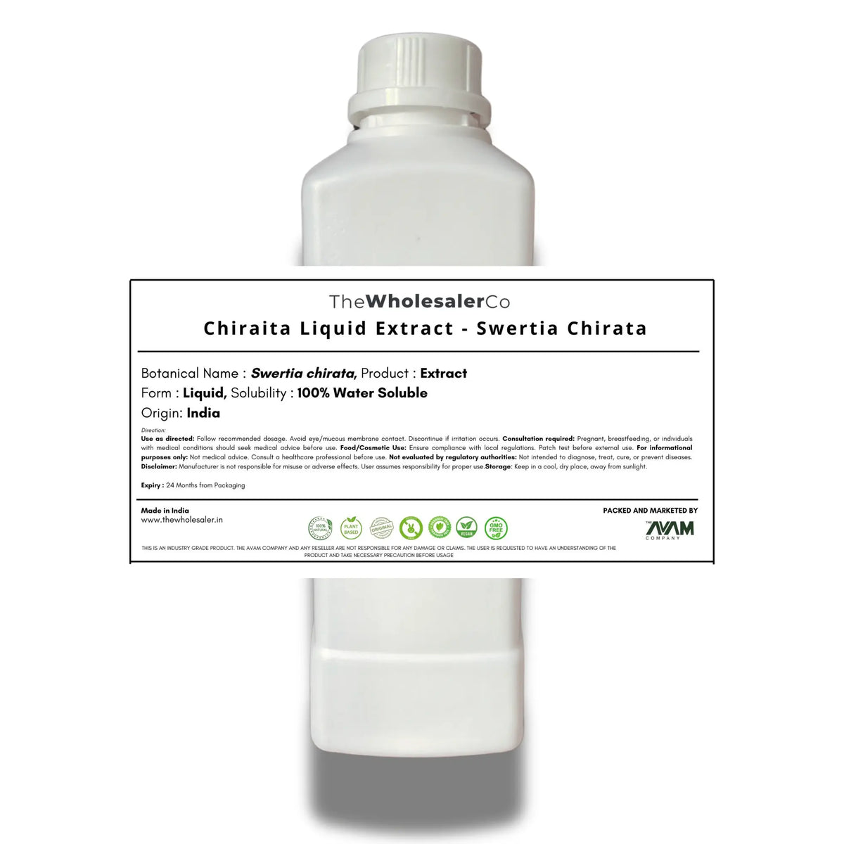 Chiraita Water Soluble Extract - Swertia Chirata – TheWholesalerCo India