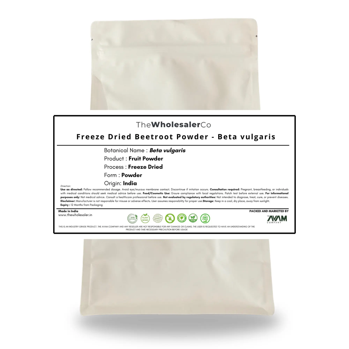 Freeze Dried Beetroot Powder - Beta vulgaris - Bulk Supplier ...