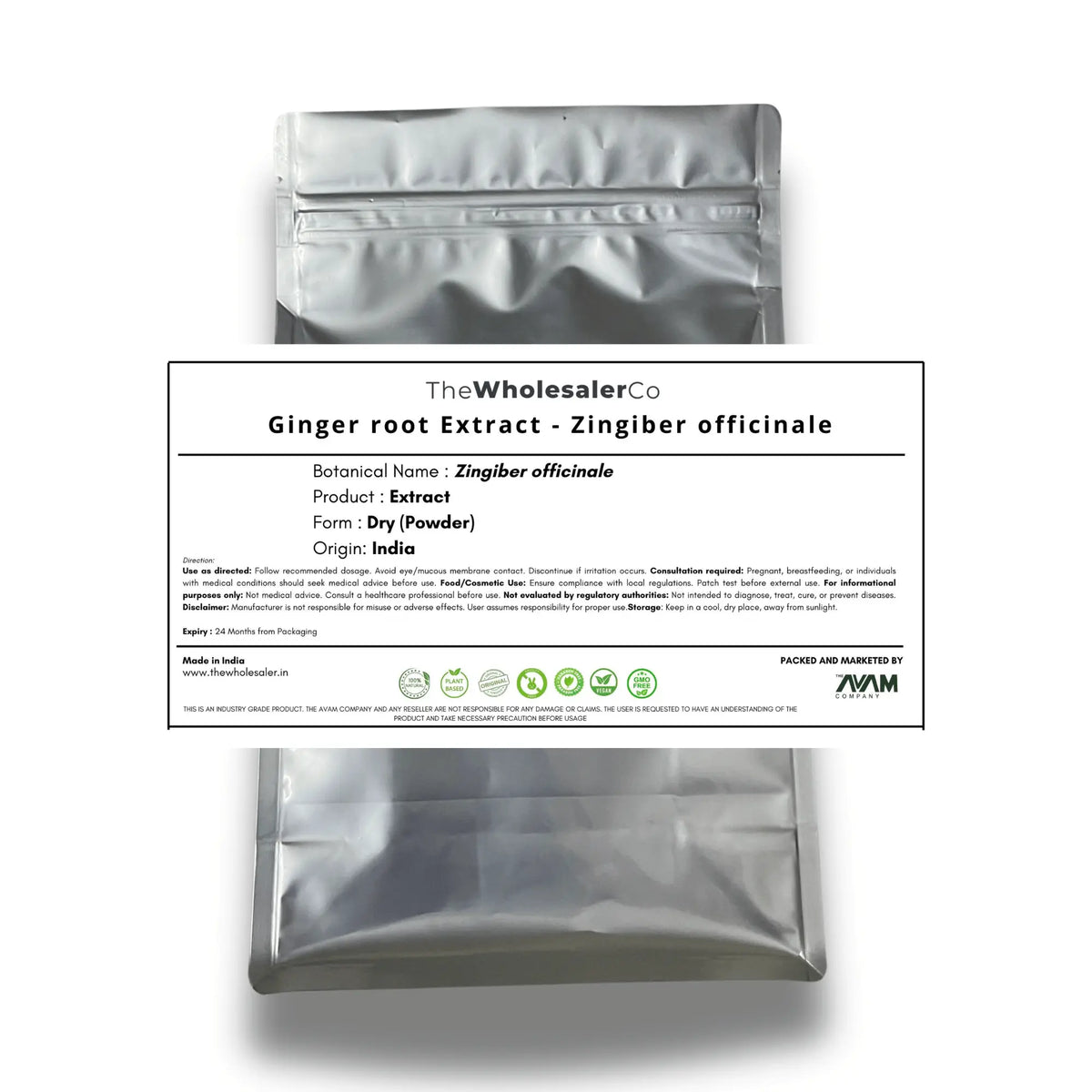 Ginger root Extract - Zingiber officinale- Bulk Supplier ...