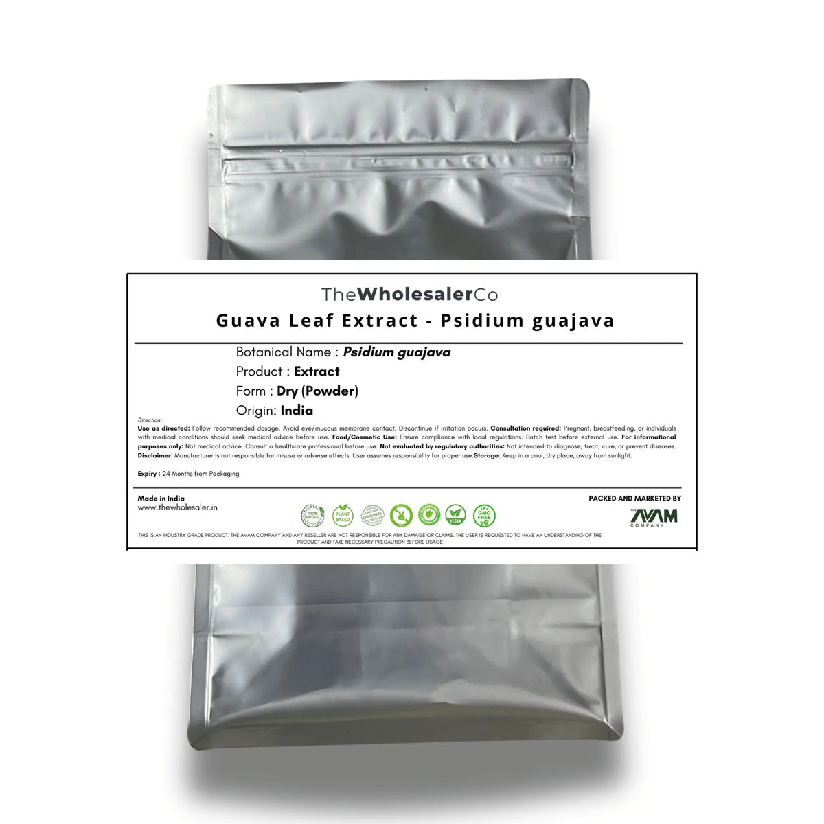 Guava Leaf Extract - Psidium guajava - TheWholesalerCo ...