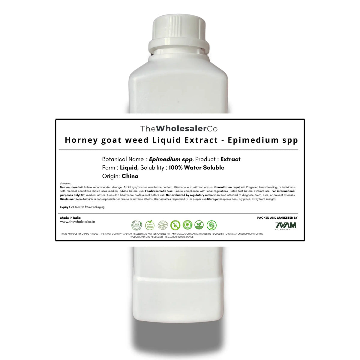 Horney goat weed Liquid Extract - Epimedium spp – TheWholesalerCo India