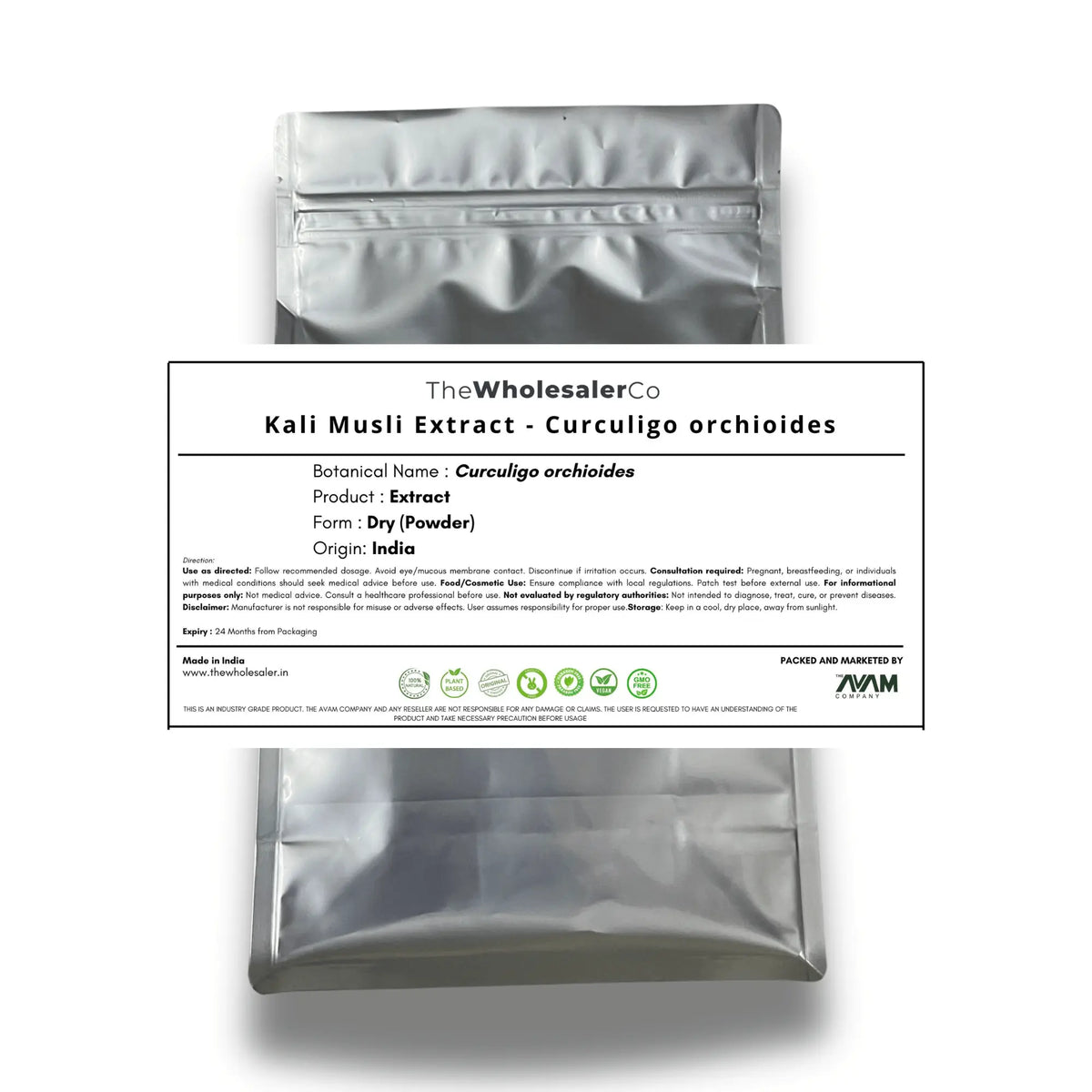 Kali Musli Extract - Curculigo Orchioides - TheWholesalerCo ...