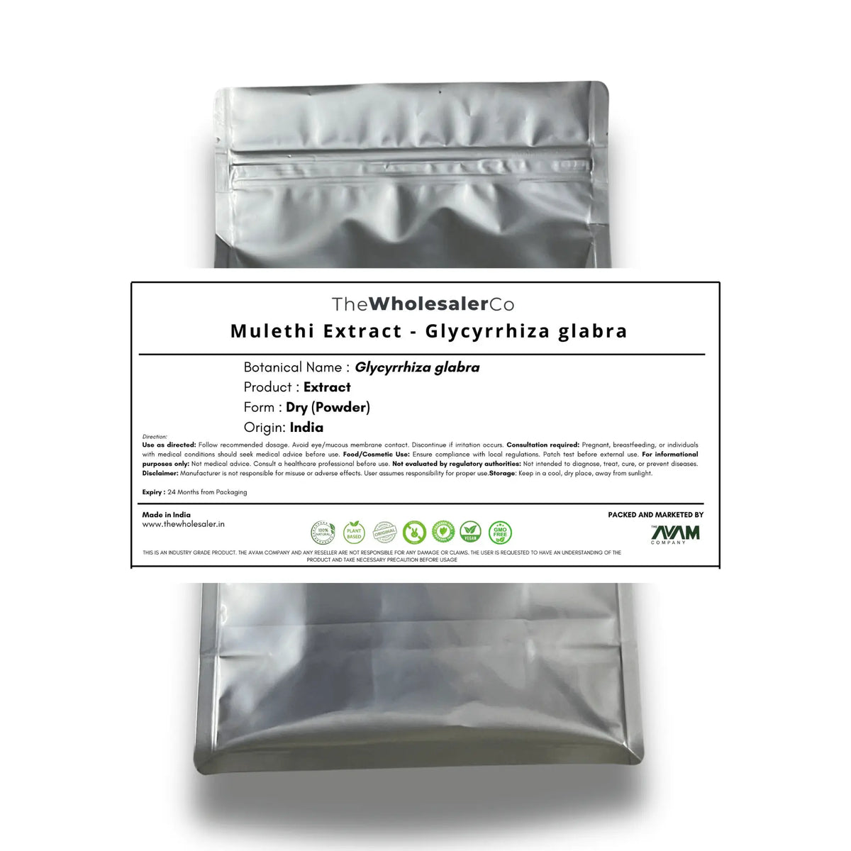 Mulethi Extract - Glycyrrhiza Glabra - TheWholesalerCo ...