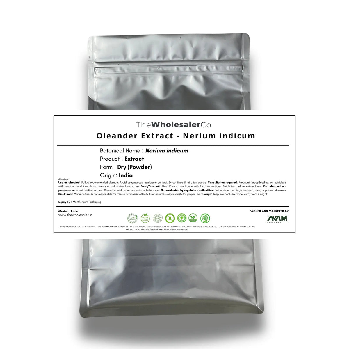Oleander Extract - Nerium indicum- Bulk Supplier@TheWholesalerCo Prices ...