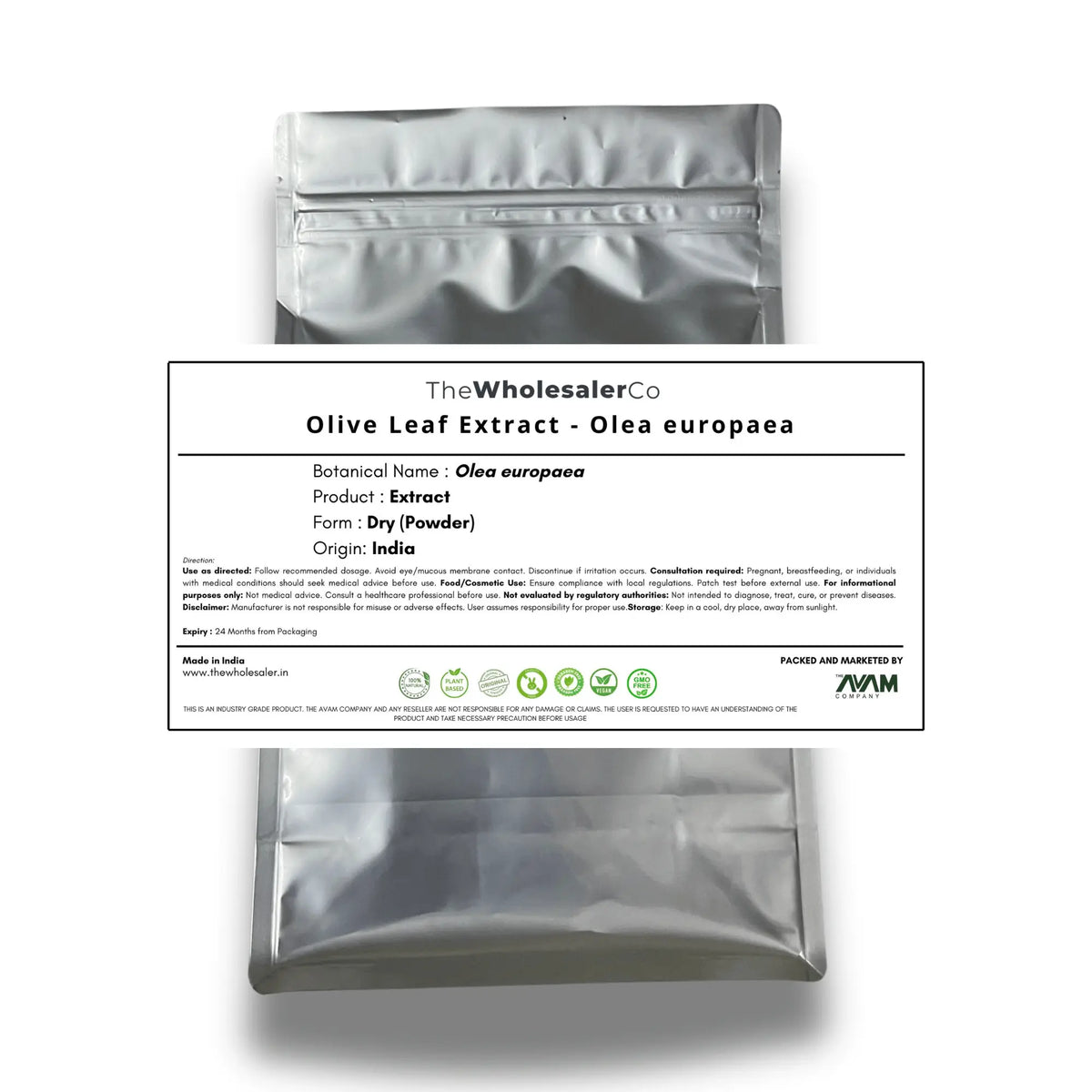 Olive Leaf Extract - Olea europaea- Bulk Supplier@TheWholesalerCo ...