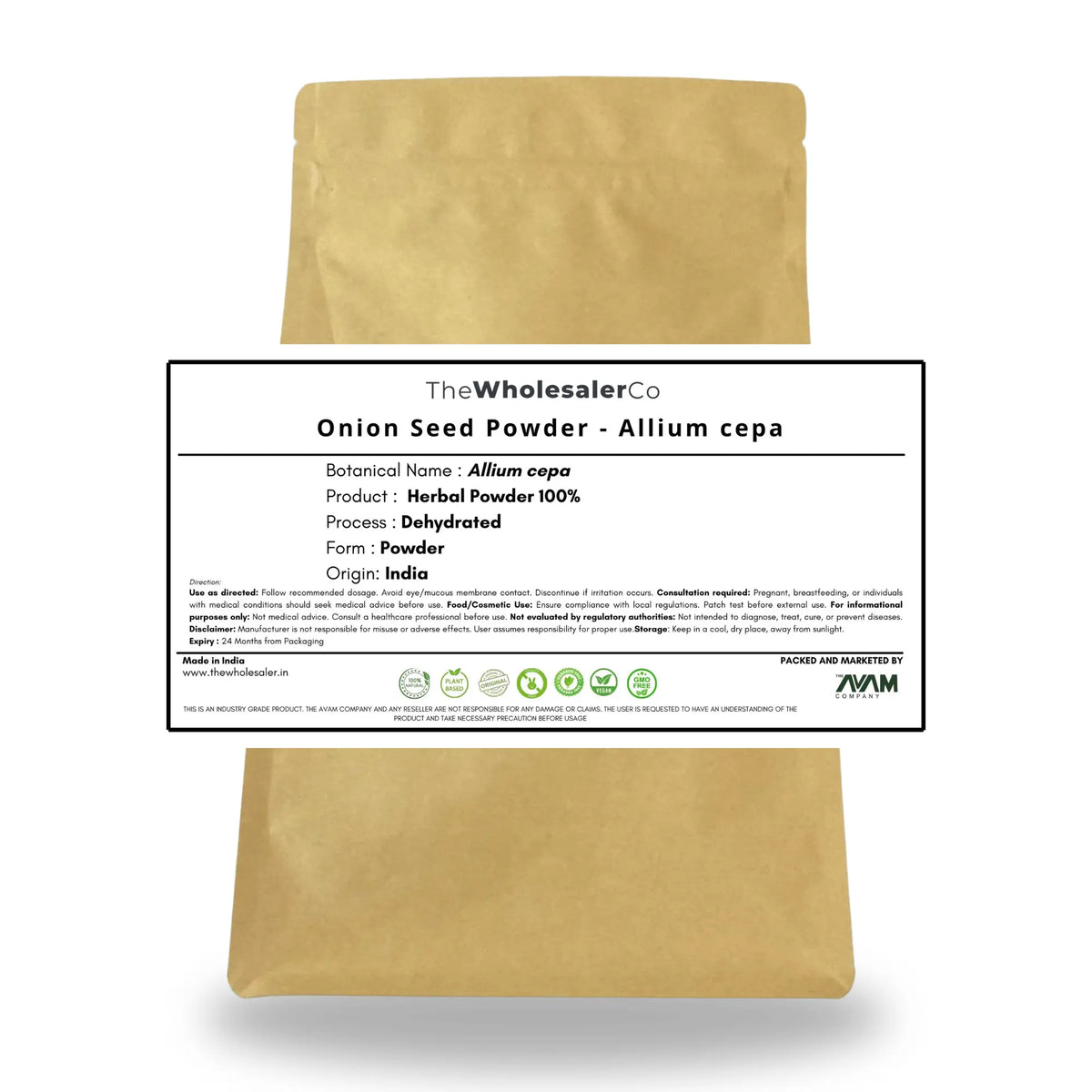 Onion Seed Powder - Allium cepa – TheWholesalerCo India