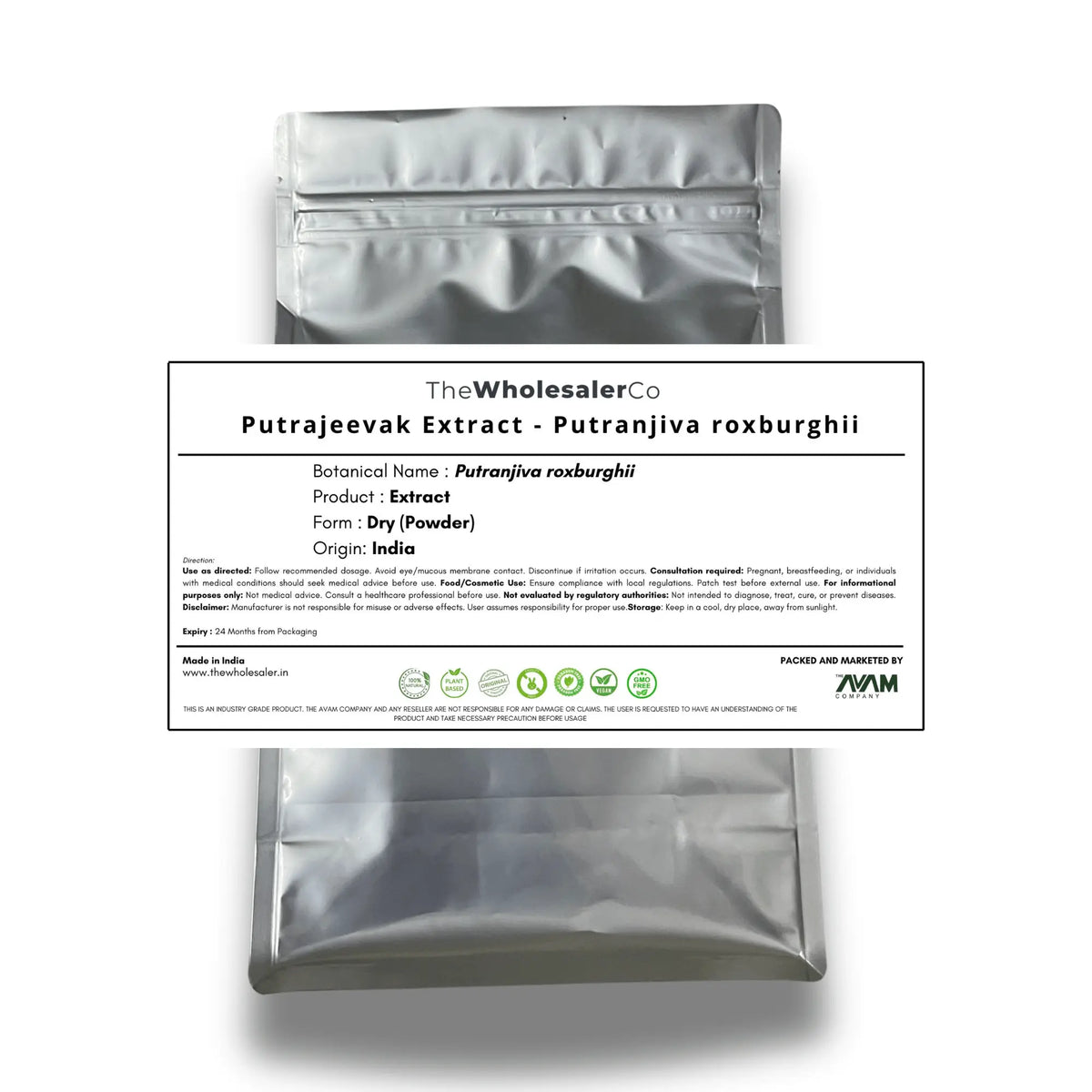 Putrajeevak Extract - Putranjiva roxburghii – TheWholesalerCo India