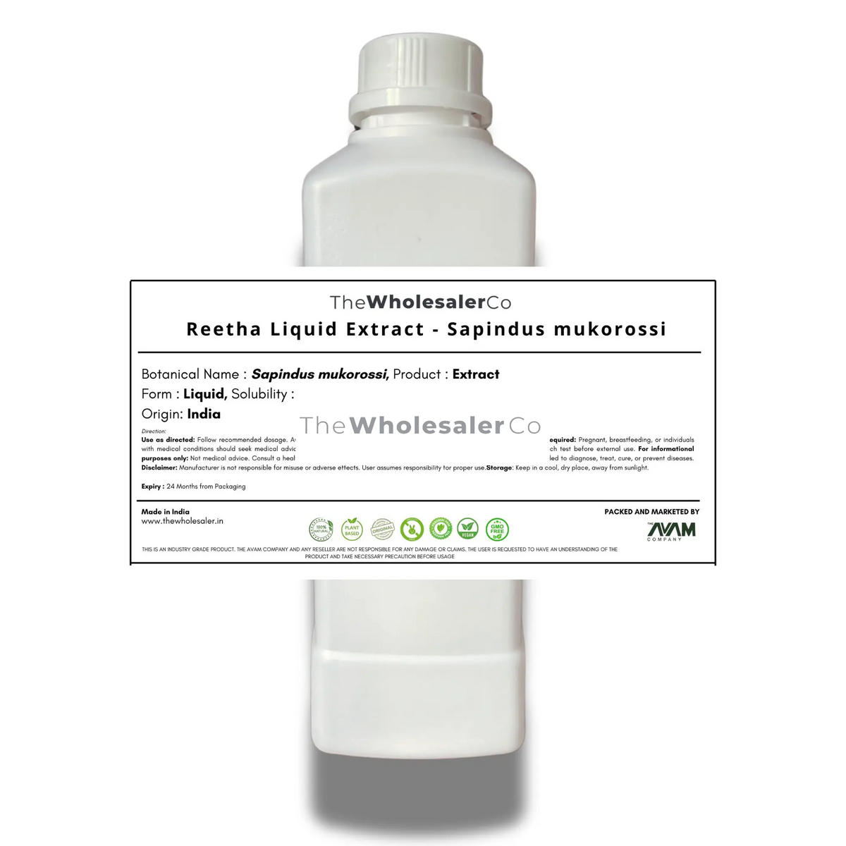 Reetha Liquid Extract - Sapindus mukorossi@TheWholesalerCo ...