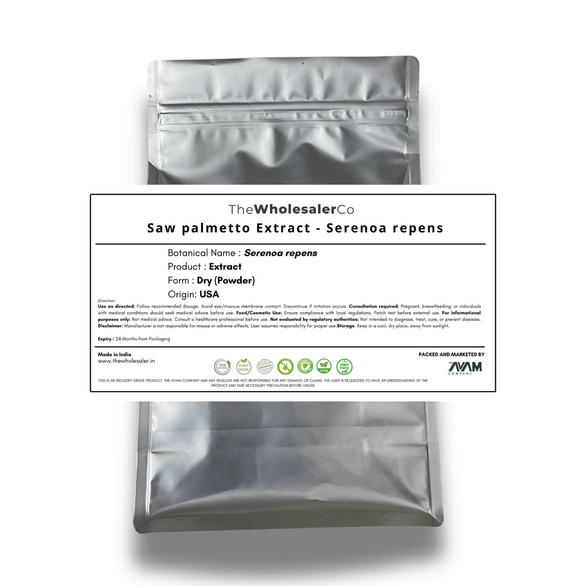 Saw palmetto Extract - Serenoa repens – TheWholesalerCo India