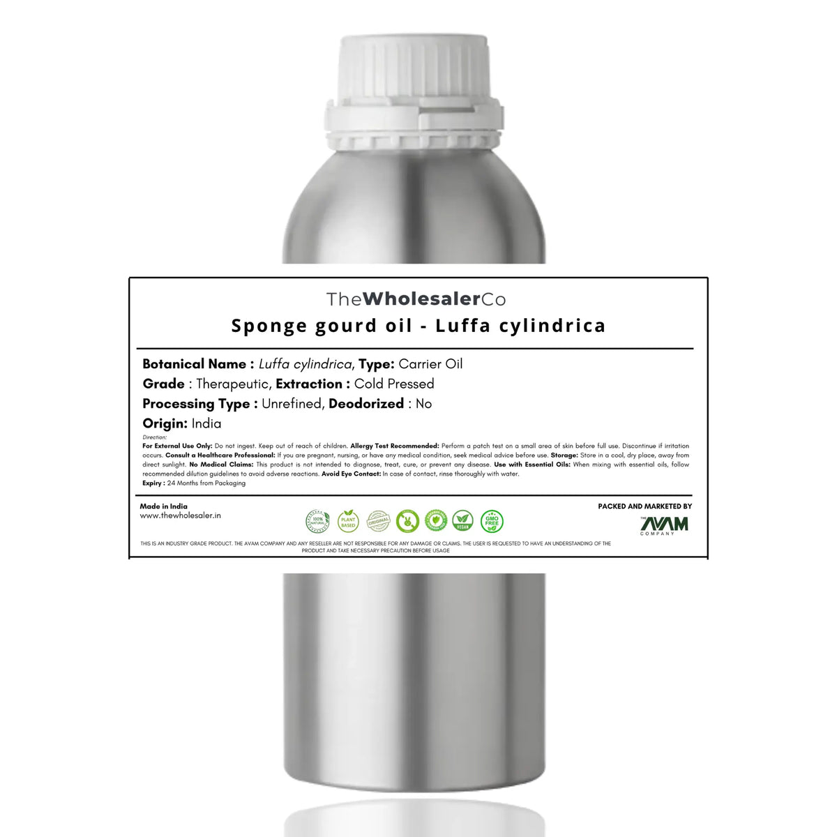 Sponge gourd oil - Luffa cylindrica - TheWholesalerCo – TheWholesalerCo ...