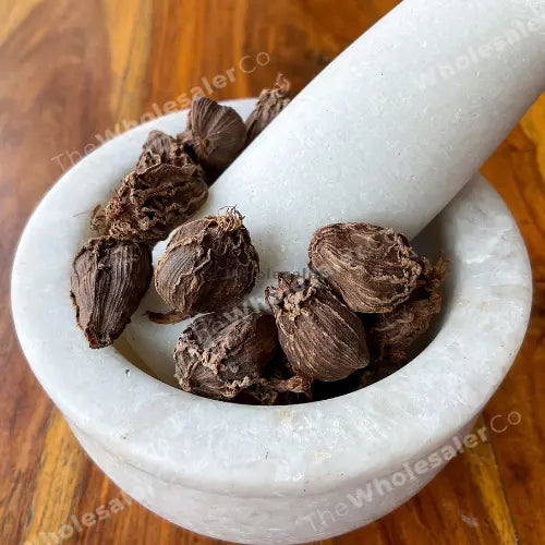 Black Cardamom Powder - Kali Ilayachi - Badi Elaichi – TheWholesalerCo ...